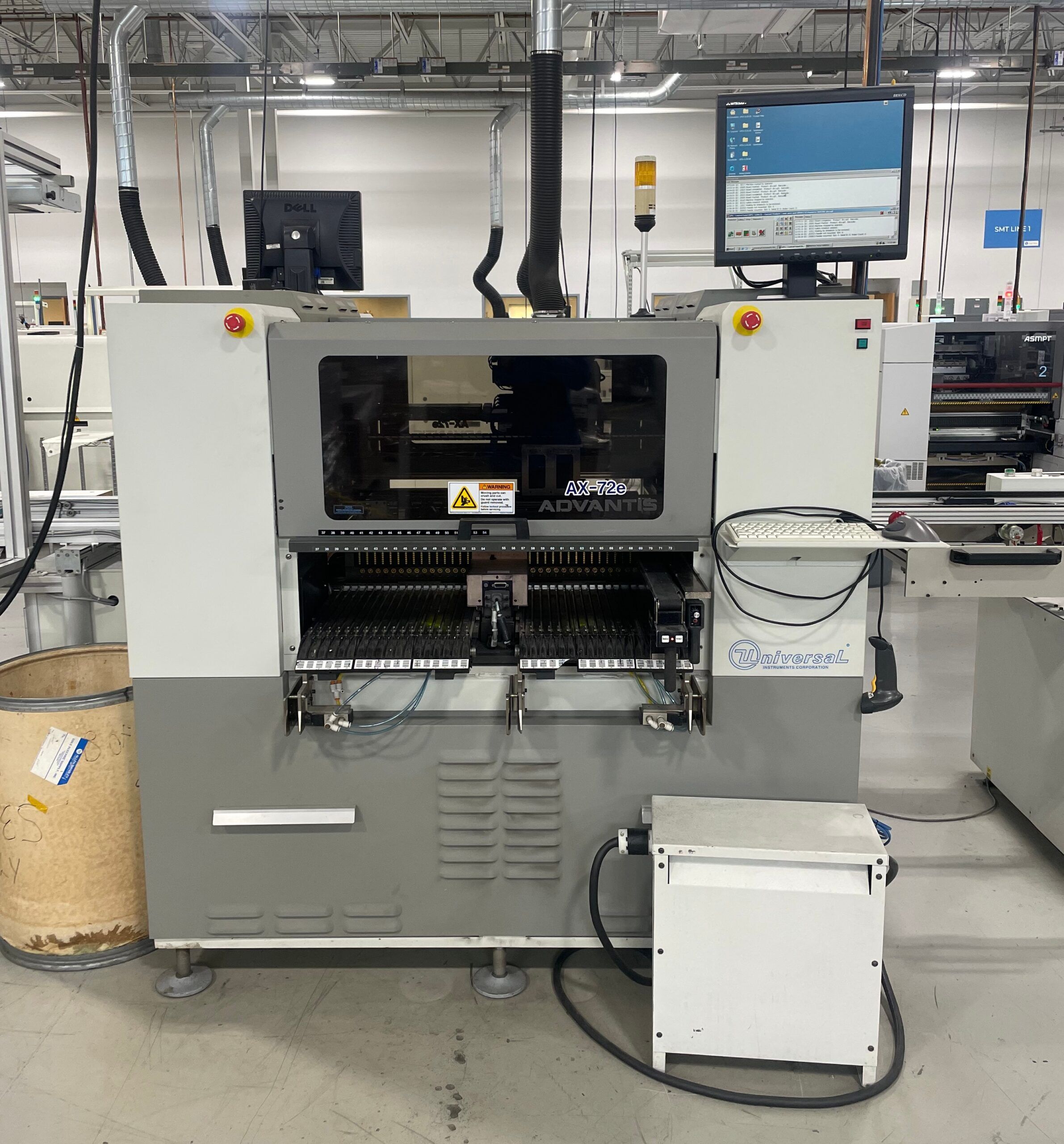 Universal Instruments Advantis AX-72E 4982B Pick & Place - Midwest SMT