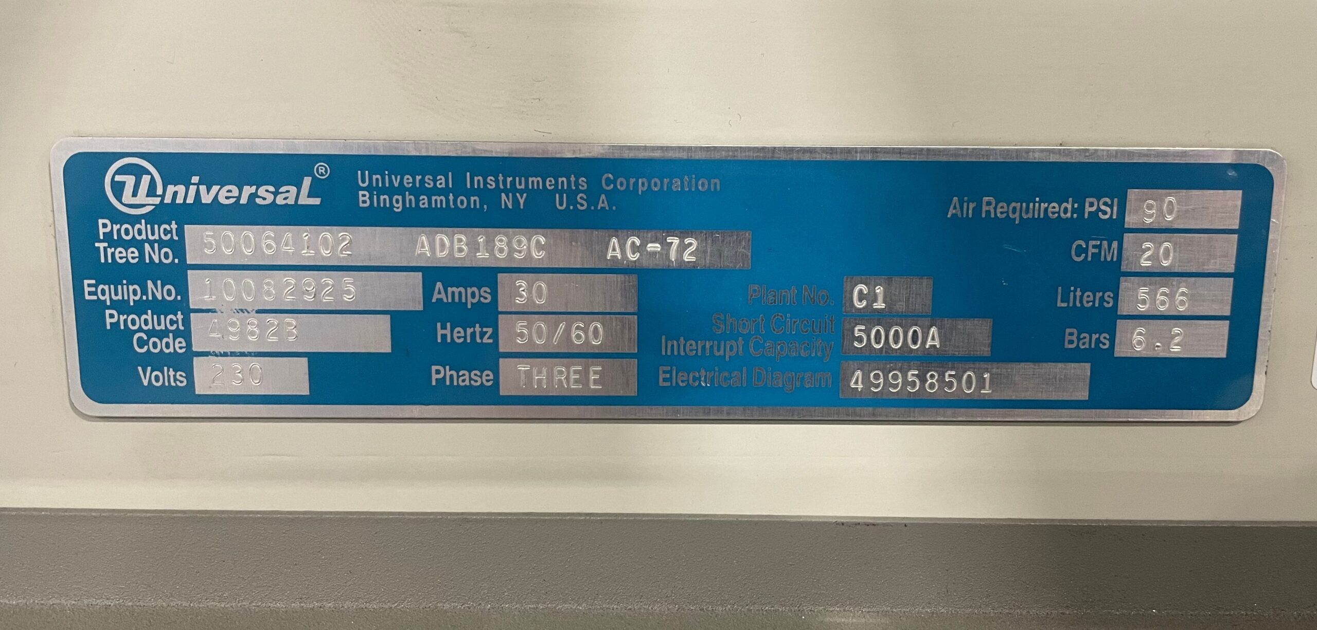 Universal Instruments Advantis AX-72E 4982B Pick & Place - Midwest SMT